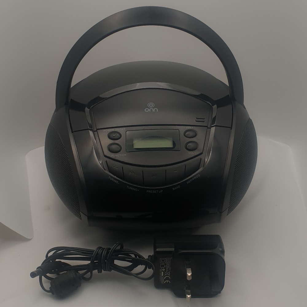 Used Onn CD Boombox - Own4Less